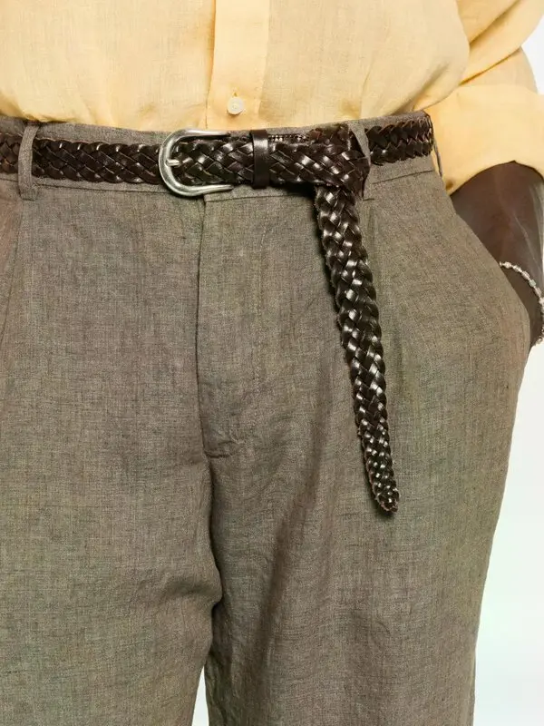 ORIGINAL VINTAGE Pleated Linen Trousers
