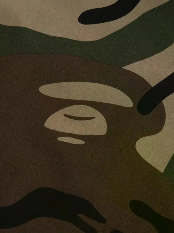AAPE BY *A BATHING APE Logo Camouflage-pattern Boxers - Green