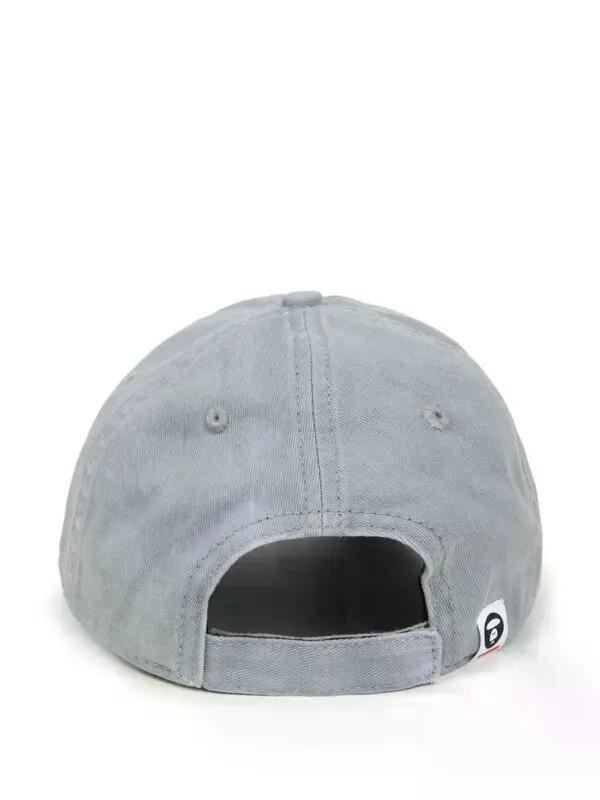AAPE BY *A BATHING APE Logo-embroidered Baseball Cap - Neutrals