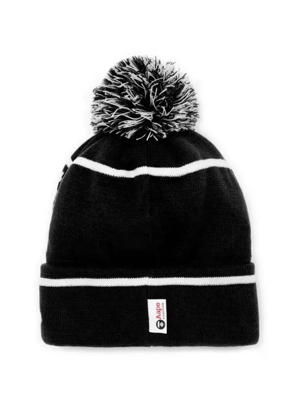AAPE BY *A BATHING APE Intarsia-logo Beanie
