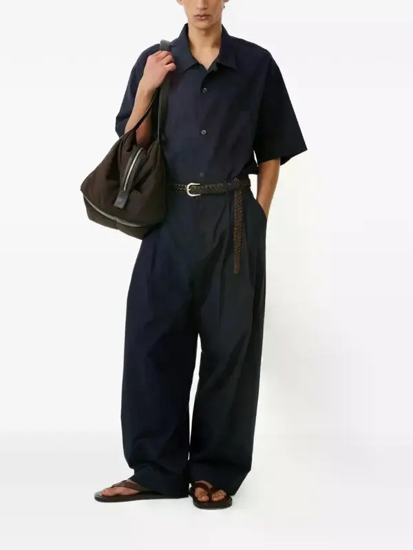 Studio Nicholson Agios Chest-pocket Shirt - Blue