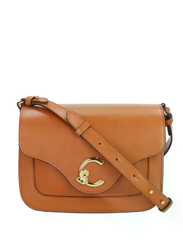 COCCINELLE C-me Small Leather Shoulder Bag - Brown