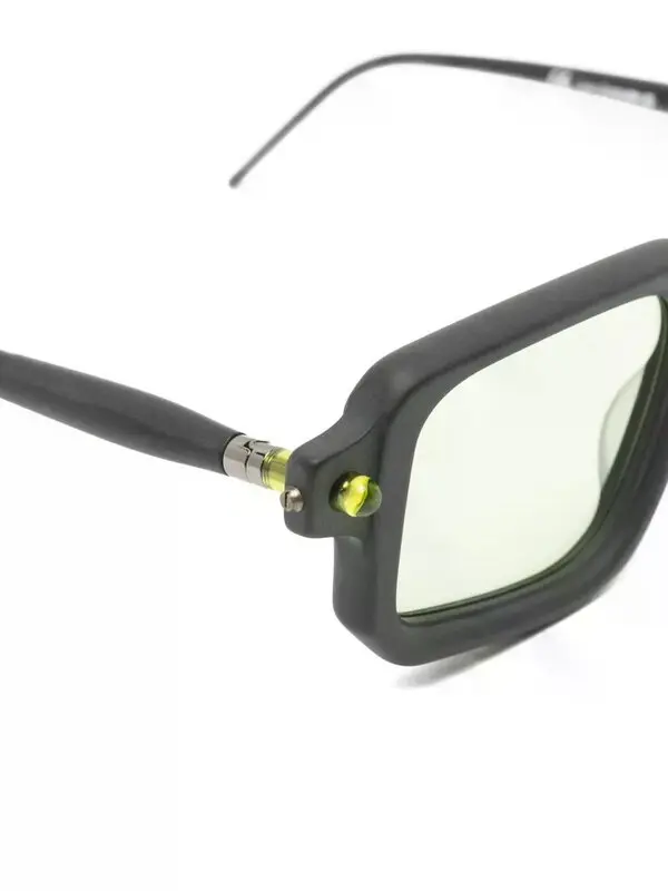 KUBORAUM Geometric Frame Sunglasses - Black