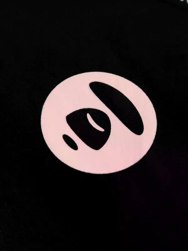 AAPE BY *A BATHING APE Moonface Criss-cross Sports Bra
