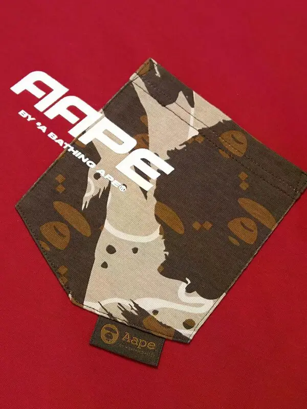 AAPE BY *A BATHING APE Camouflage-pocket T-shirt