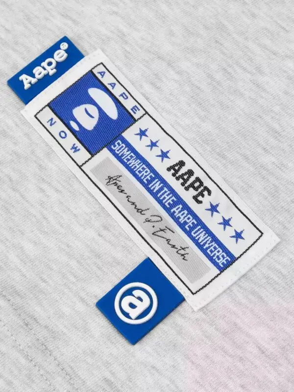 AAPE BY *A BATHING APE Moonface Raglan-sleeve T-shirt