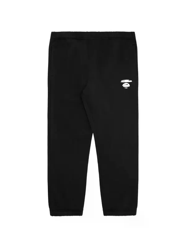 AAPE BY *A BATHING APE Moonface Logo-print Trousers