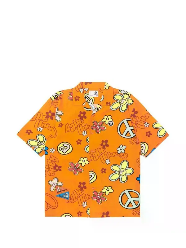 AAPE BY *A BATHING APE Graphic-print Shirt