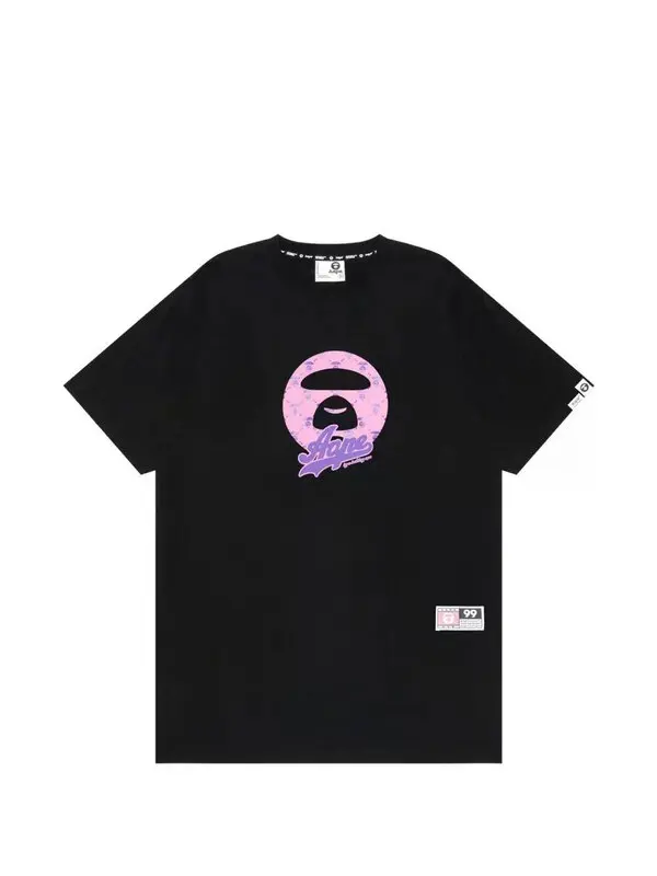 AAPE BY *A BATHING APE Graphic-print T-shirt - Black