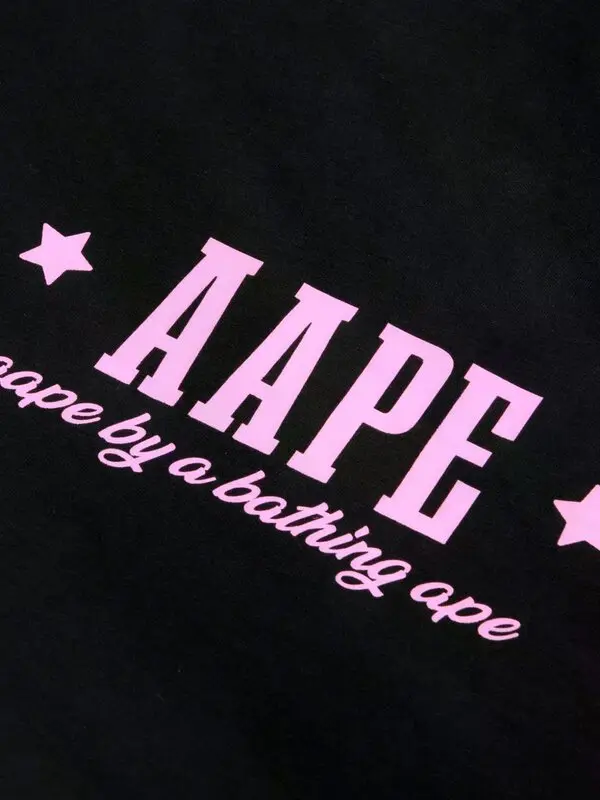 AAPE BY *A BATHING APE Graphic-print T-shirt - Black