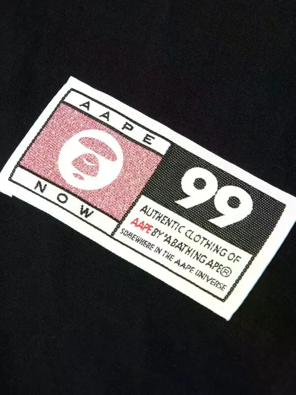 AAPE BY *A BATHING APE Graphic-print T-shirt - Black