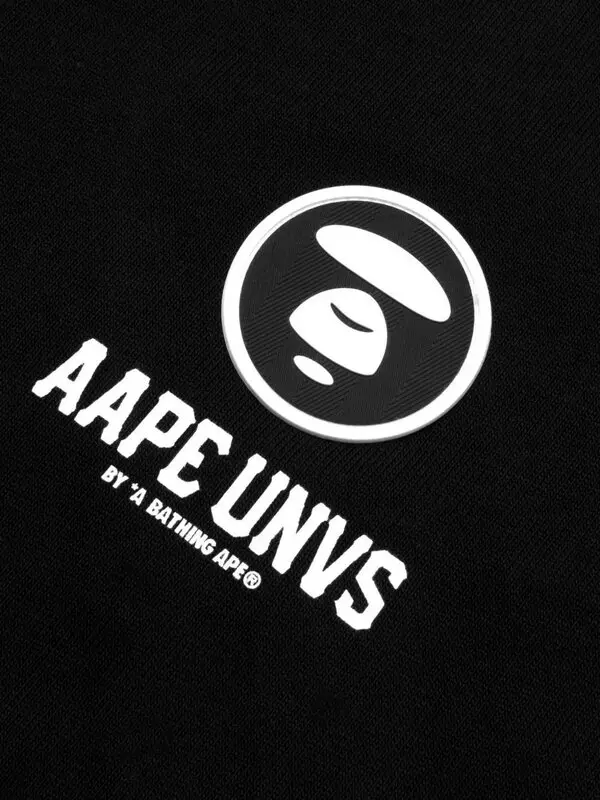 AAPE BY *A BATHING APE Moonface Patch Baseball Shirt