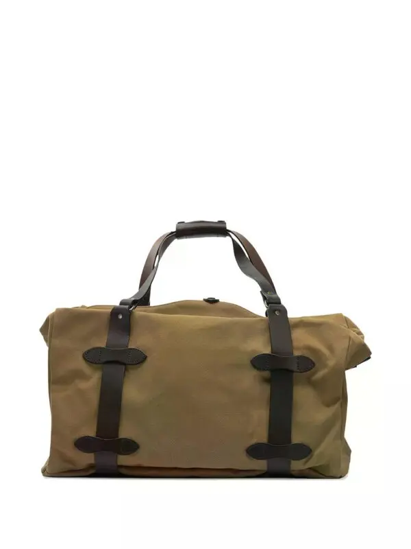 Filson Leather-trim Cotton Duffle Bag