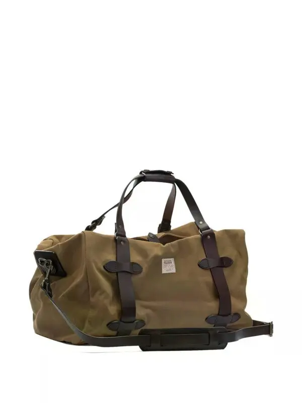 Filson Leather-trim Cotton Duffle Bag