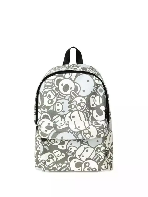 A BATHING APE Medium Top-handle Backpack - White