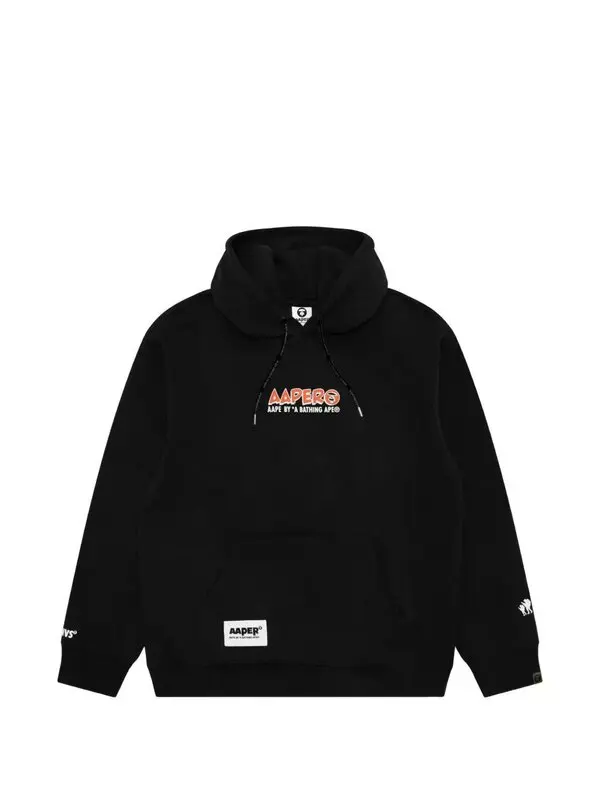 AAPE BY *A BATHING APE Relaxed Fit Hoodie - Black