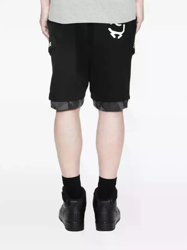 AAPE BY *A BATHING APE Logo-print Cargo Shorts