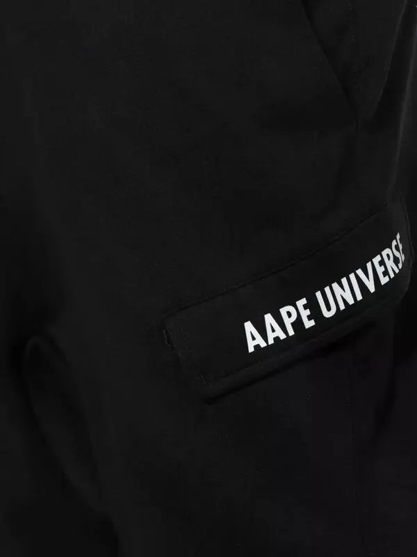 AAPE BY *A BATHING APE Logo-print Cargo Shorts