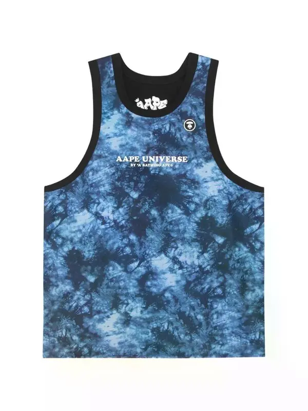 AAPE BY *A BATHING APE Moonface Reversible Tank Top