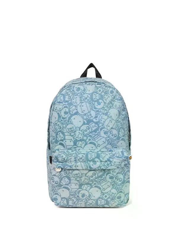 A BATHING APE Large Top-handle Backpack - Blue