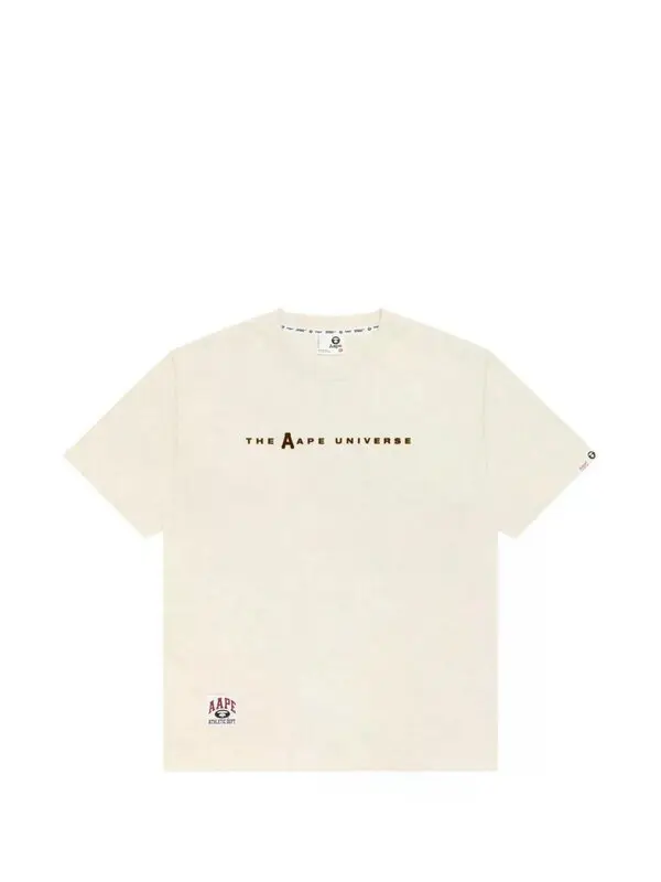 AAPE BY *A BATHING APE Logo-print Relaxed-fit T-shirt