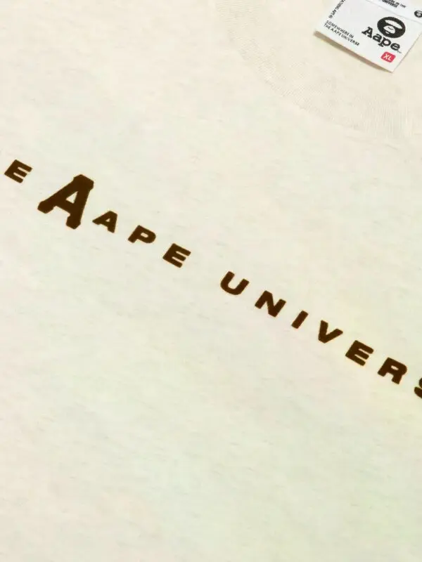 AAPE BY *A BATHING APE Logo-print Relaxed-fit T-shirt