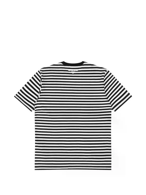 AAPE BY *A BATHING APE Moonface Striped T-shirt