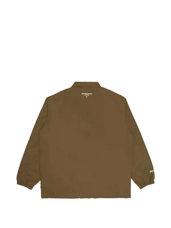 AAPE BY *A BATHING APE Moonface Coach Jacket - Brown