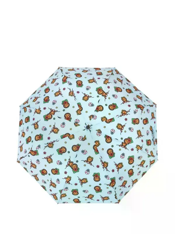A BATHING APE Baby Milo Folding Umbrella - Blue