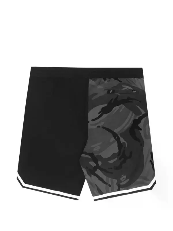 AAPE BY *A BATHING APE Moonface Reversible Drawstring Shorts - Black