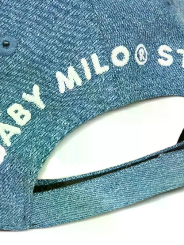 A BATHING APE Embroidered-logo Cap - Blue