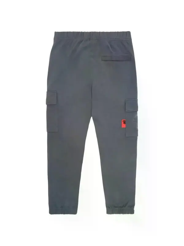 AAPE BY *A BATHING APE Moonface Patch Cargo Trousers - Grey