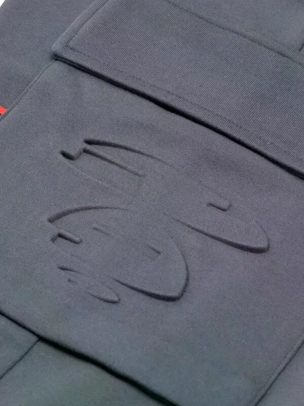 AAPE BY *A BATHING APE Moonface Patch Cargo Trousers - Grey