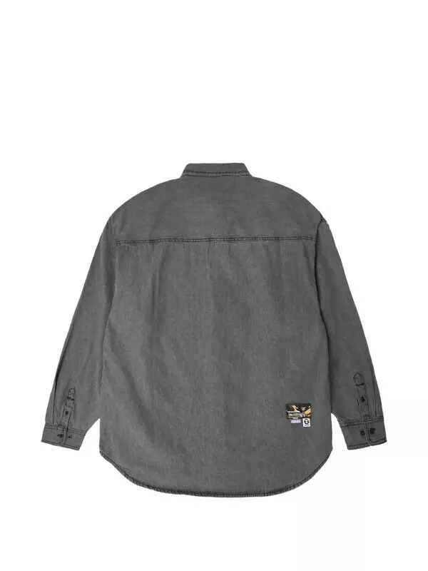 AAPE BY *A BATHING APE Moonface Patch Long-sleeve Shirt