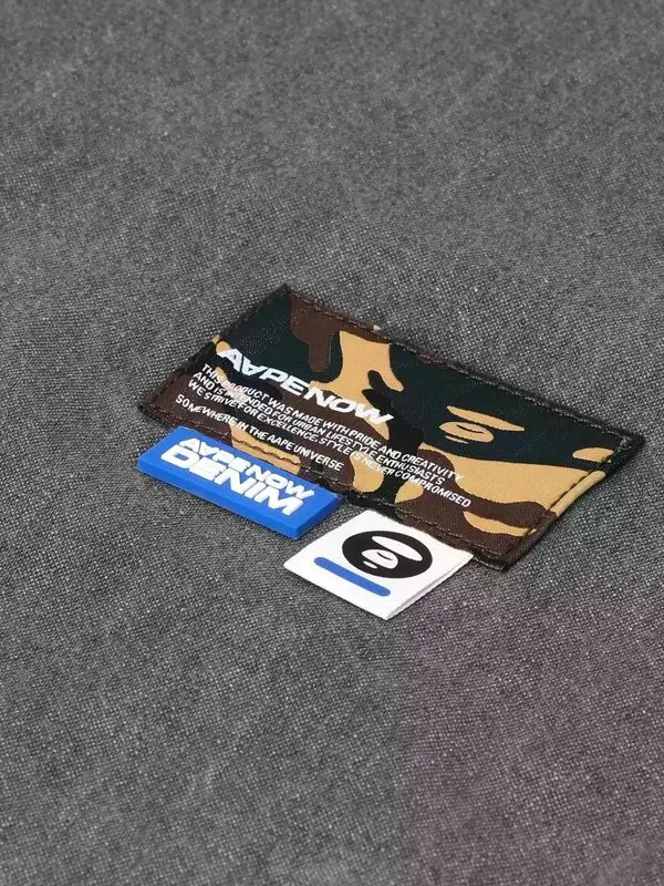 AAPE BY *A BATHING APE Moonface Patch Long-sleeve Shirt