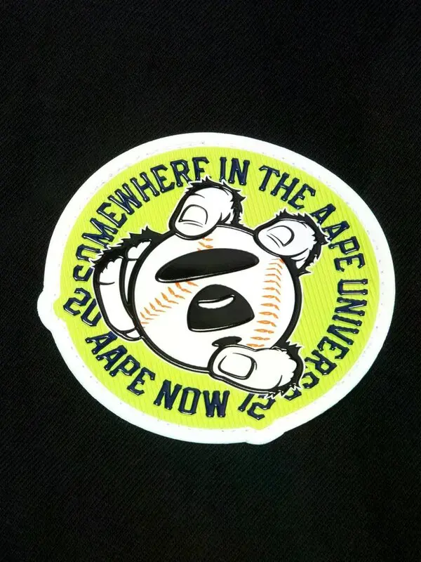 AAPE BY *A BATHING APE Moonface Patch Logo T-shirt