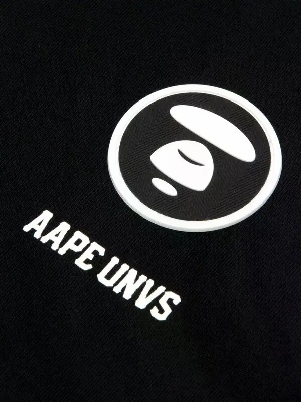 AAPE BY *A BATHING APE Moonface Patch Logo T-shirt