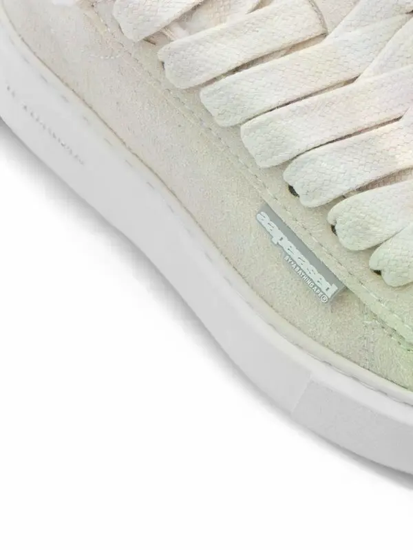AAPE BY *A BATHING APE X Erased Low-top Sneakers