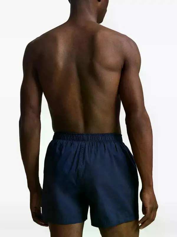 Polo Ralph Lauren Striped Cotton Boxer Shorts Set - Blue