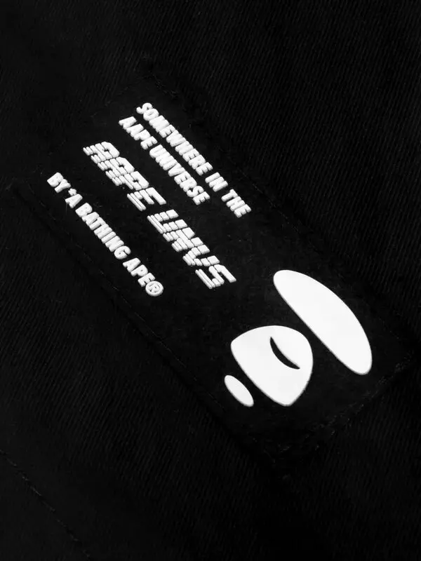 AAPE BY *A BATHING APE Logo-print Panelled Shirt