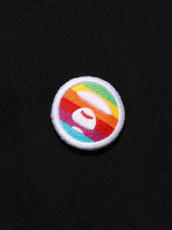 AAPE BY *A BATHING APE Moonface Logo-patch T-shirt Dress