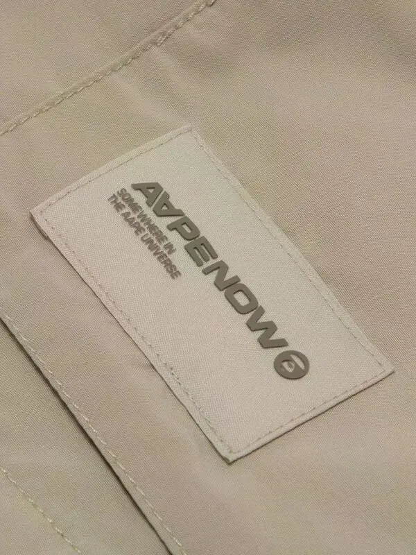 AAPE BY *A BATHING APE Moonface Patch-detailed Cargo Shorts - Neutrals