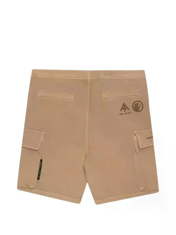 AAPE BY *A BATHING APE Logo Detail Cargo Shorts