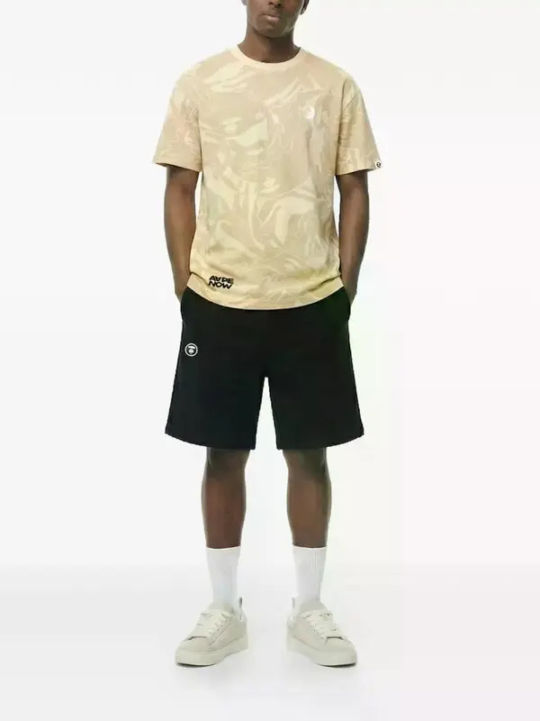 AAPE BY *A BATHING APE Elastic-waistband Shorts