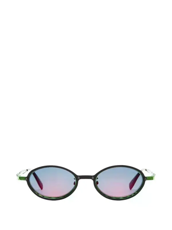 KUBORAUM Round-frame Sunglasses - Black