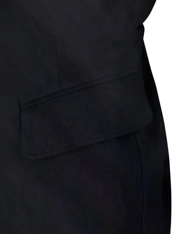 UMA WANG Asymmetric Blazer - Black