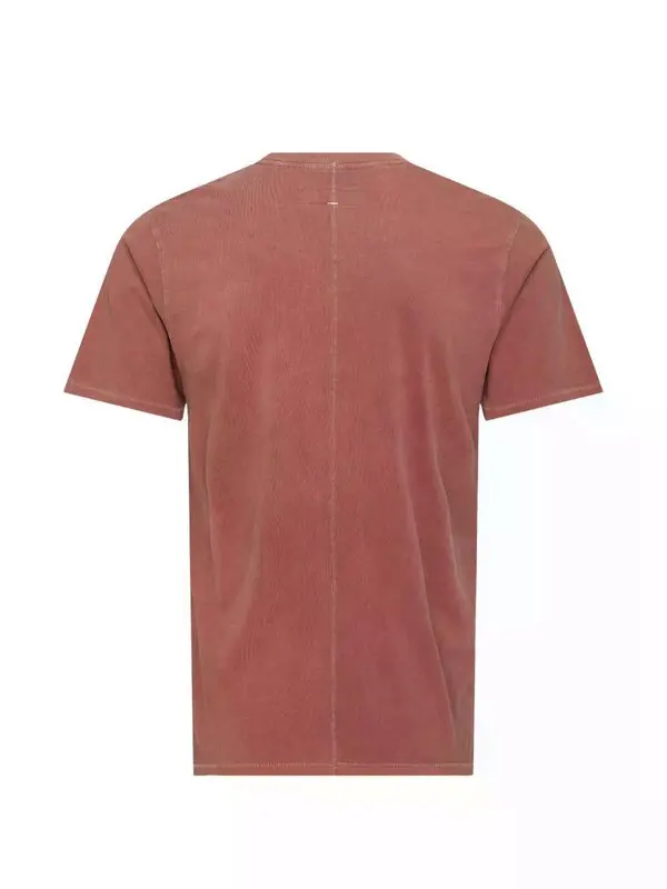 Rag & Bone Garment-dyed Pocket T-shirt - Red