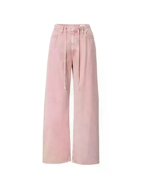 Rag & Bone Phoebe Drawstring-fastening Jeans - Pink