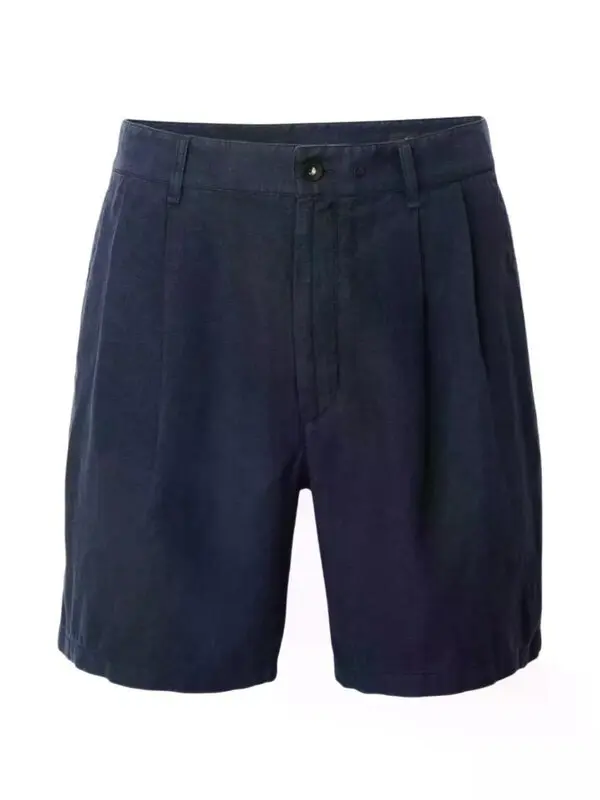 Rag & Bone Jackson Pleated Shorts - Blue