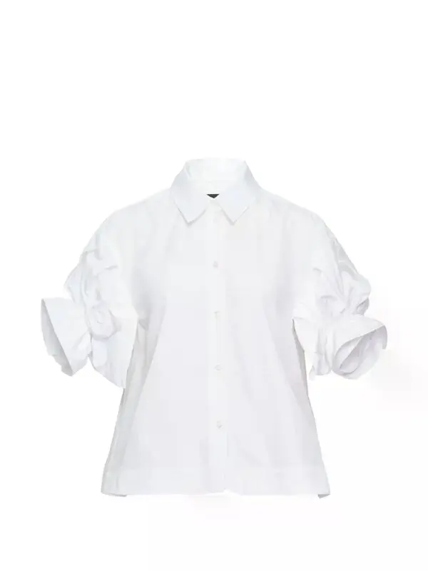 Simone Rocha Puff-sleeve Shirt - White